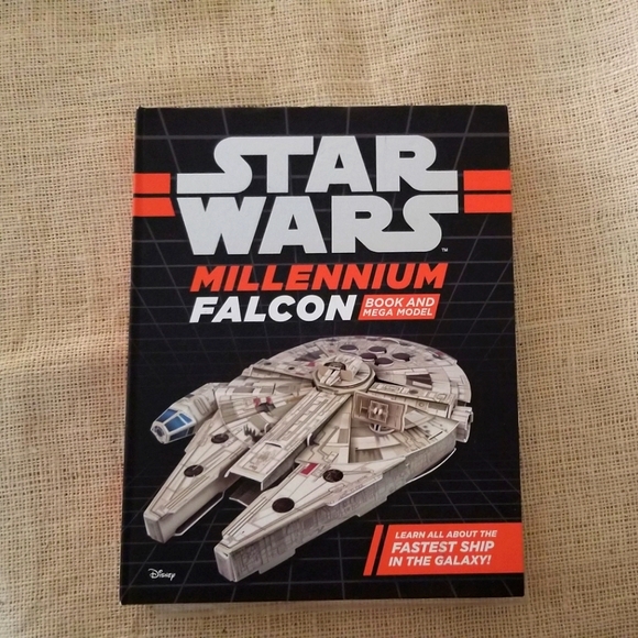 Disney | Toys | Disney Star Wars Millennium Falcon Book And Model ...